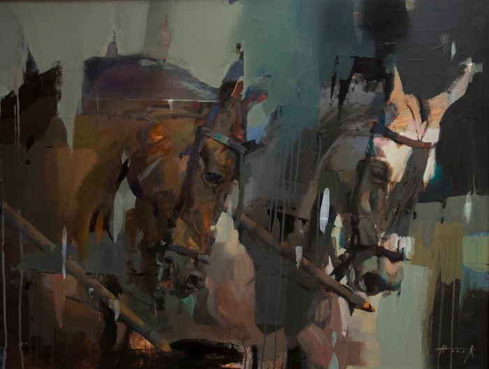 Christian Hook: Painting The Essence of Time – Art Of The Horse