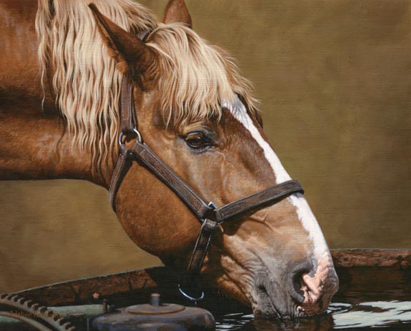 Transforming The Canvas: Adeline Halvorson’s Equine Paintings – Art Of ...