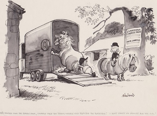 Happy Birthday, Norman Thelwell! – Art Of The Horse