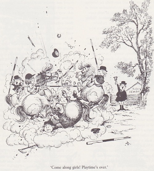 Happy Birthday, Norman Thelwell! – Art Of The Horse