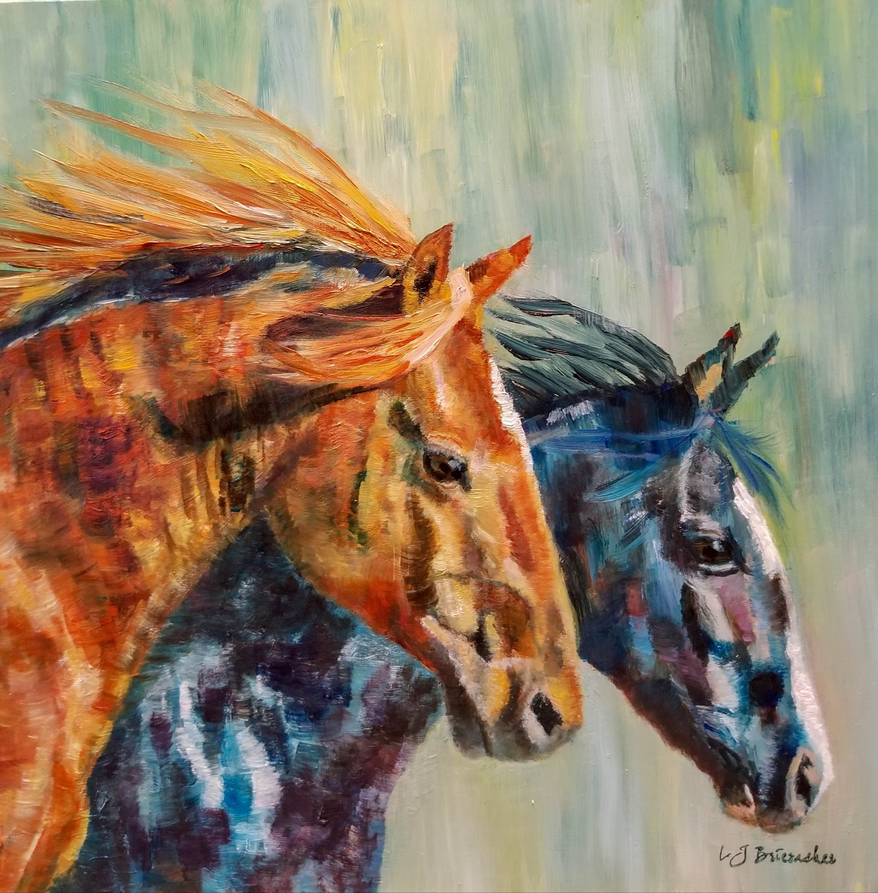Meet The Equine Artist Who Is Helping The Wild Horses Of America ...