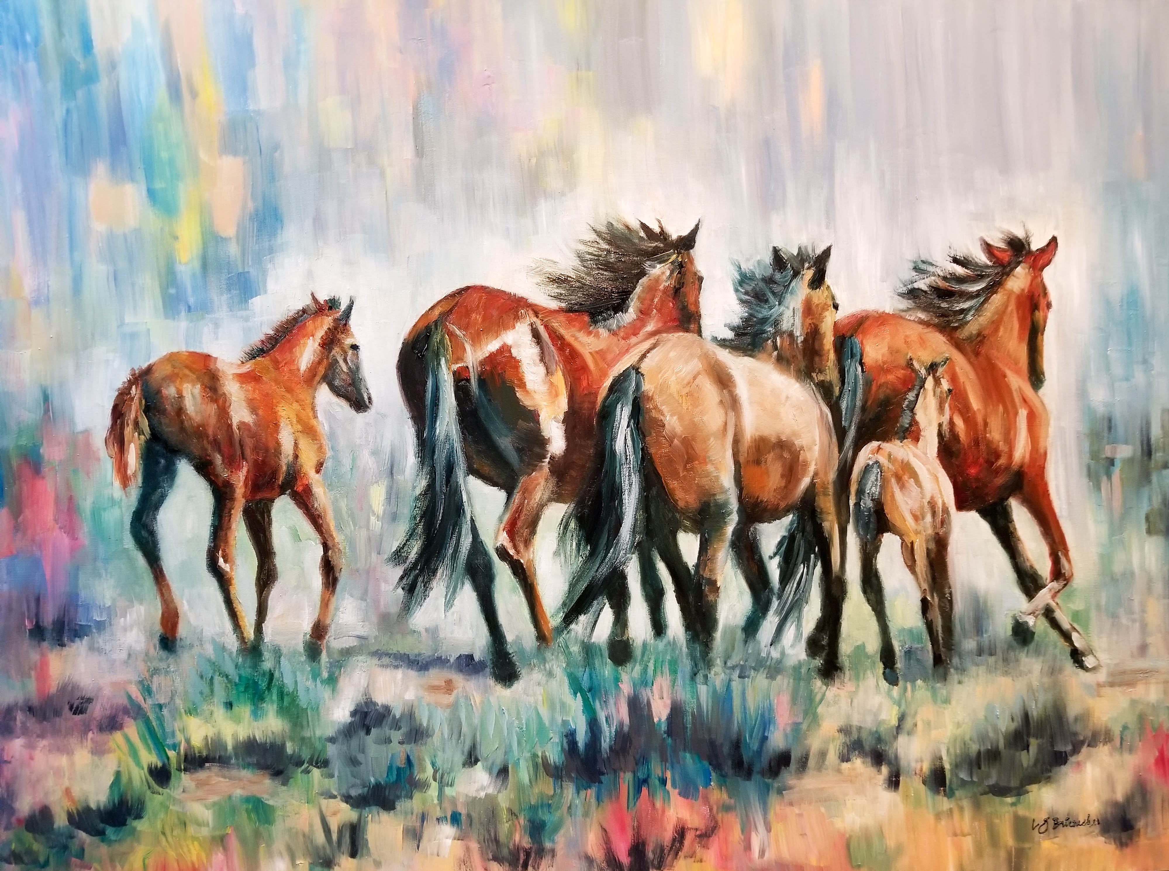 Meet The Equine Artist Who Is Helping The Wild Horses Of America ...